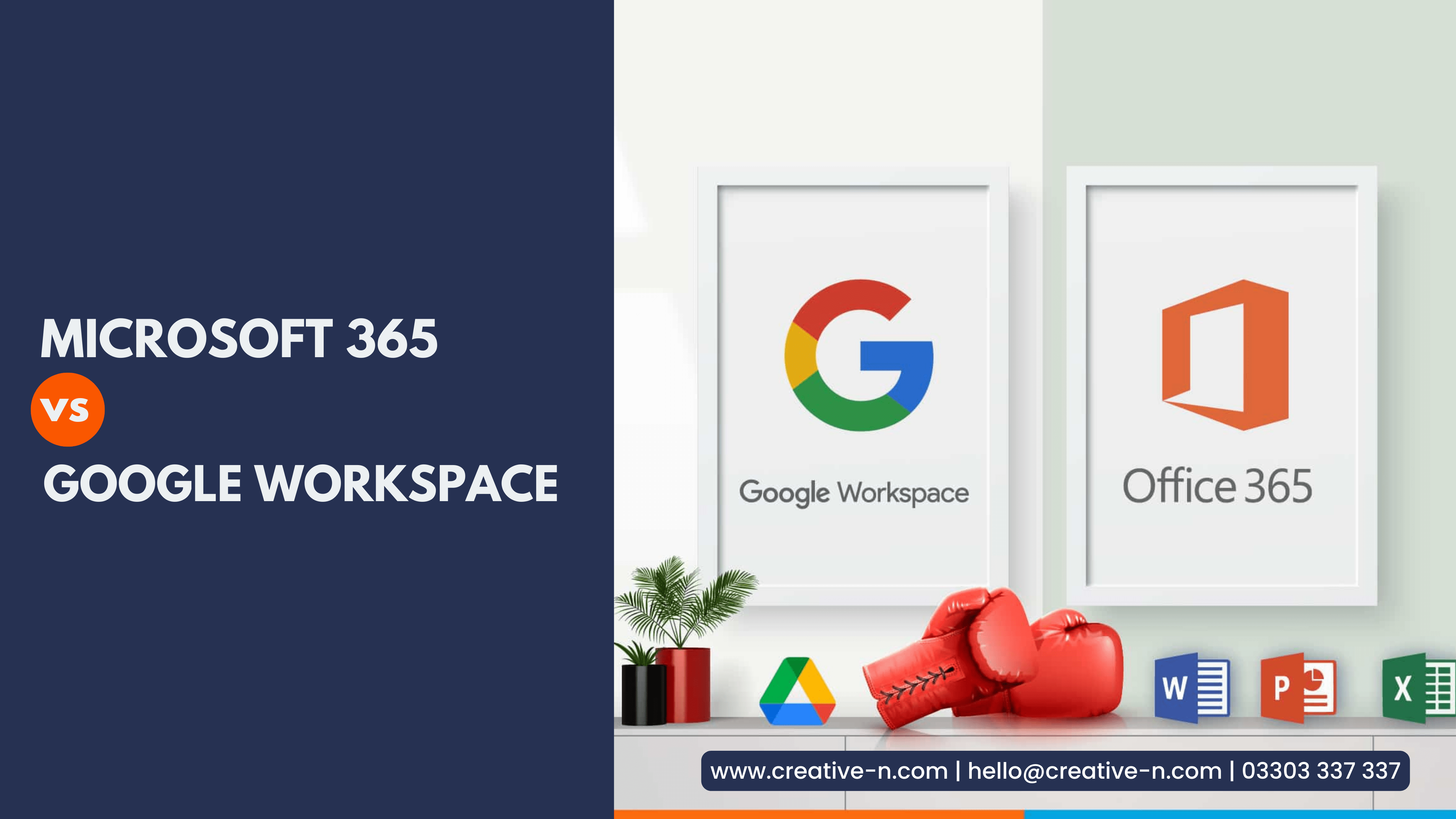 Google Workspace vs. Microsoft 365 - Creative Networks