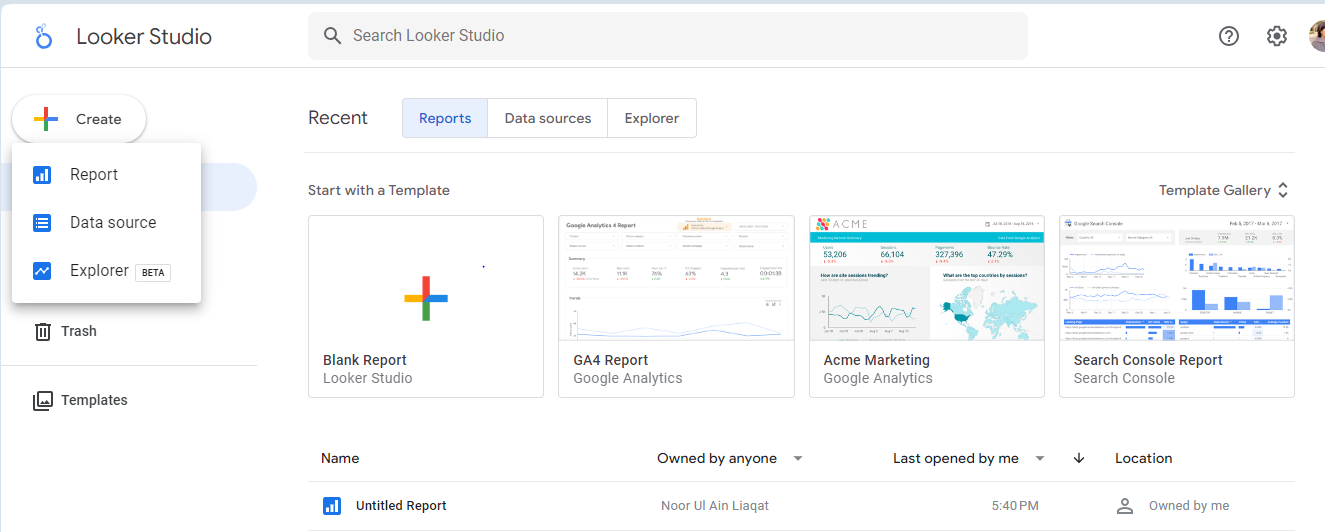 A Beginner's Guide to Creating Reports and Dashboards on Looker Studio ...